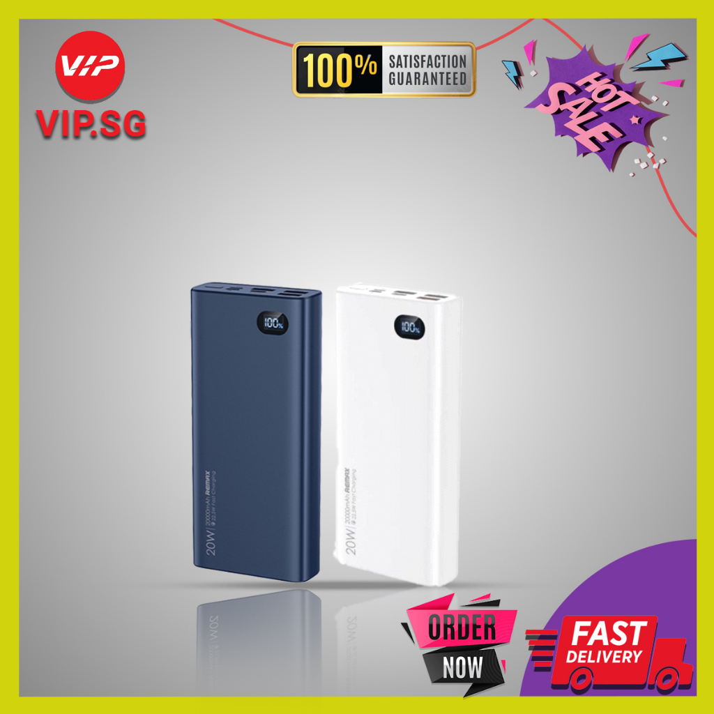 REMAX Rui Li Fengchi Series 20W+22.5W PD+QC Fast Charge Power Bank RPP ...