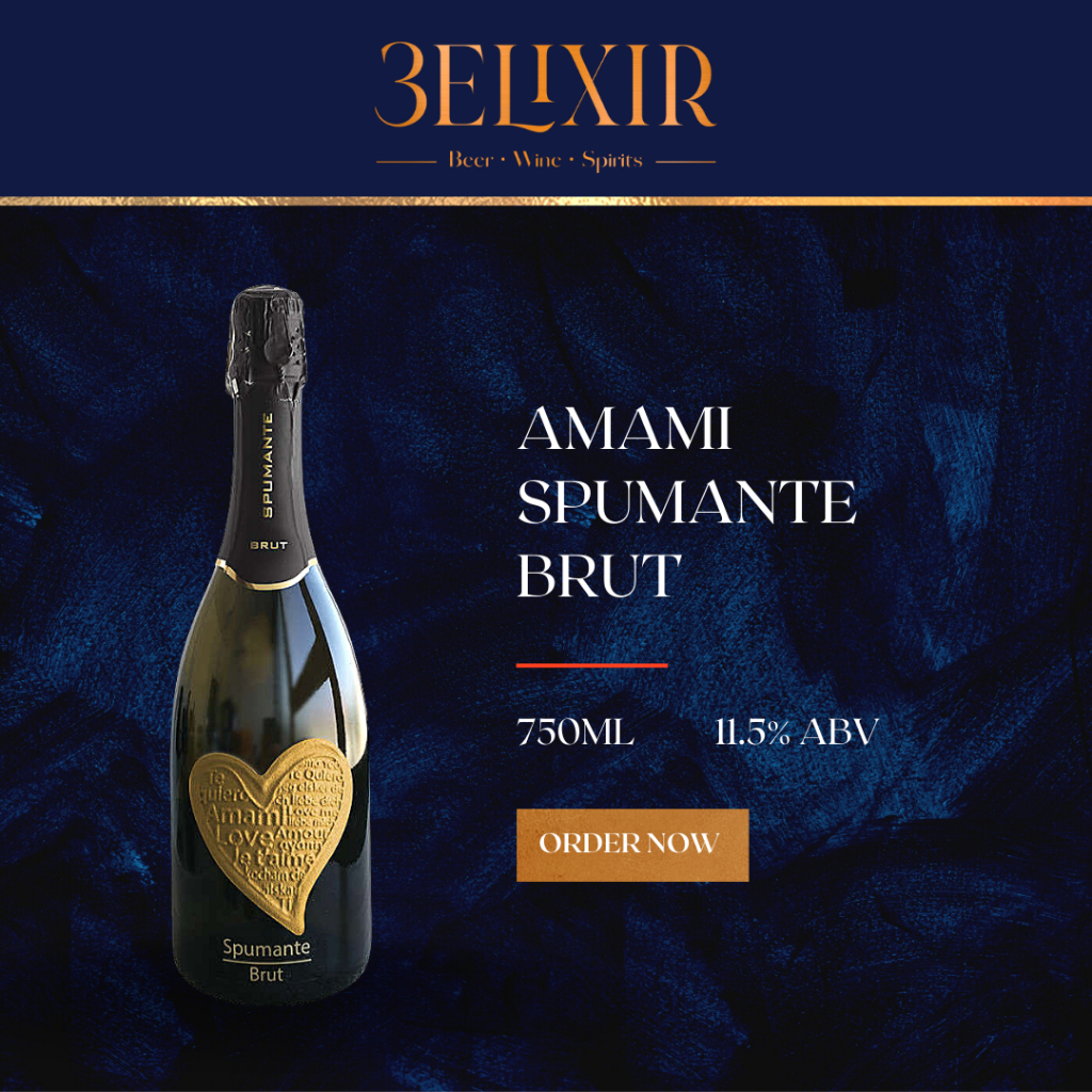 Amami Spumante Brut Sparkling Wine 750ml | Shopee Singapore
