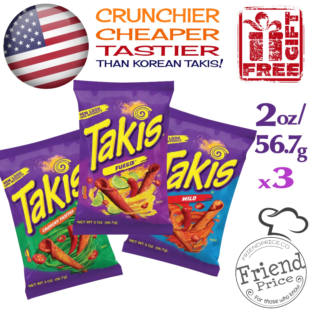 [SG Stock]Takis Fuego Extreme Hot/Wild Spicy Buffalo/Spicy Fajitas ...