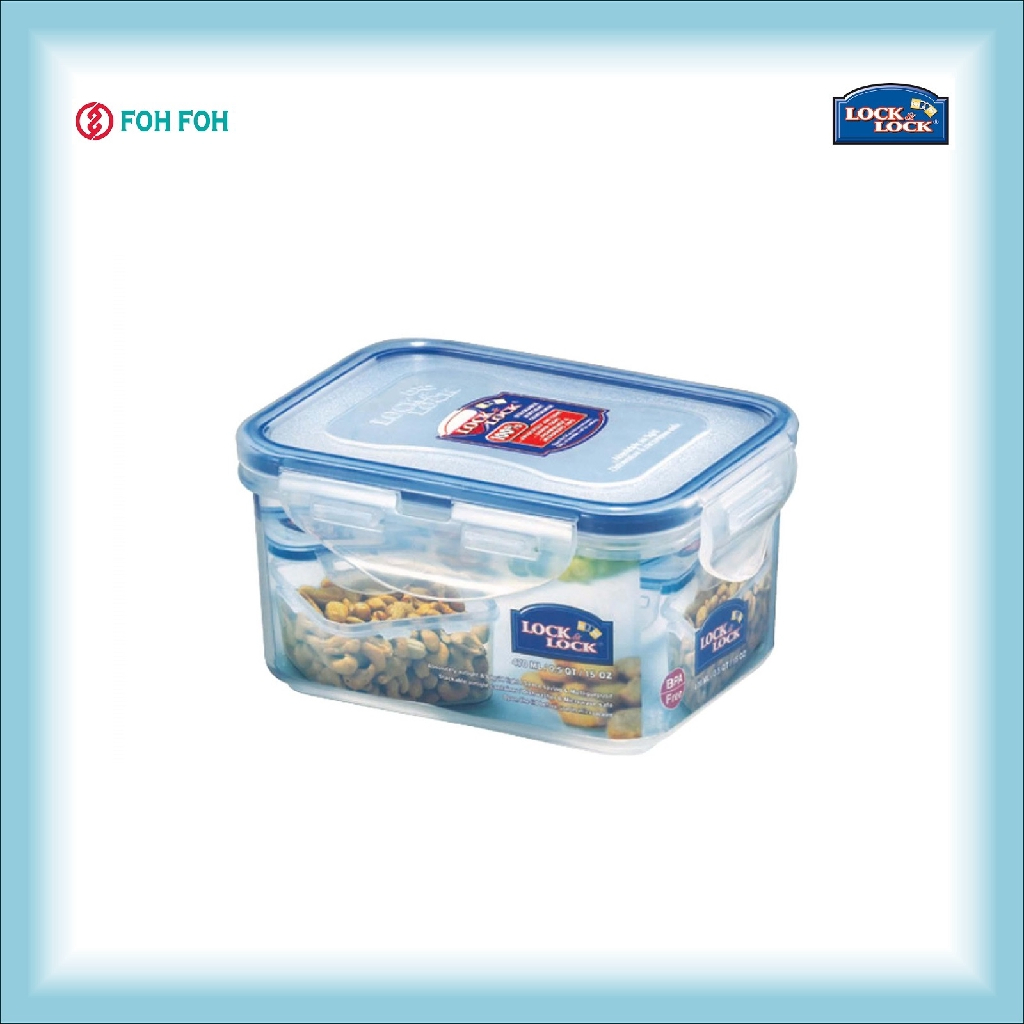 [Membership] Lock & Lock Classic Food Container 470ml Rect - Foh Foh ...