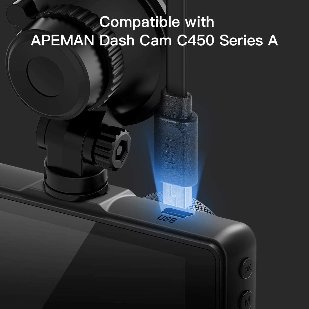 Apeman c450 hardwire kit store