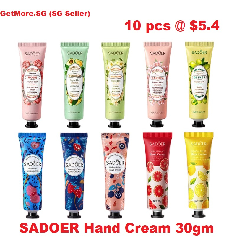 [SG Seller] SADOER 30g Plant Extract Moisturizing Hand Cream Lotion ...