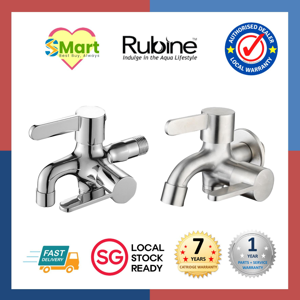 Rubine Brass / Stainless Steel 2 Way Tap [ALTA T91331 / ALTA T91331SS ...
