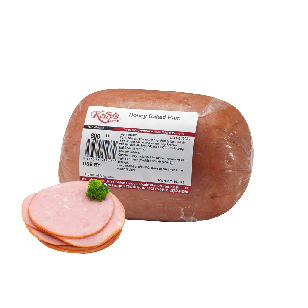[Clearance] Kelly's Honey Baked Ham 800g (Minced) Chilled | Shopee ...