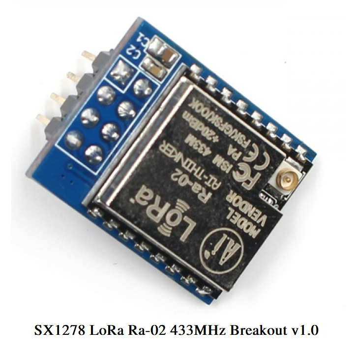 SX1278 LoRa Ra-02 433MHz Breakout v1.0 (SG Local Stock) | Shopee Singapore