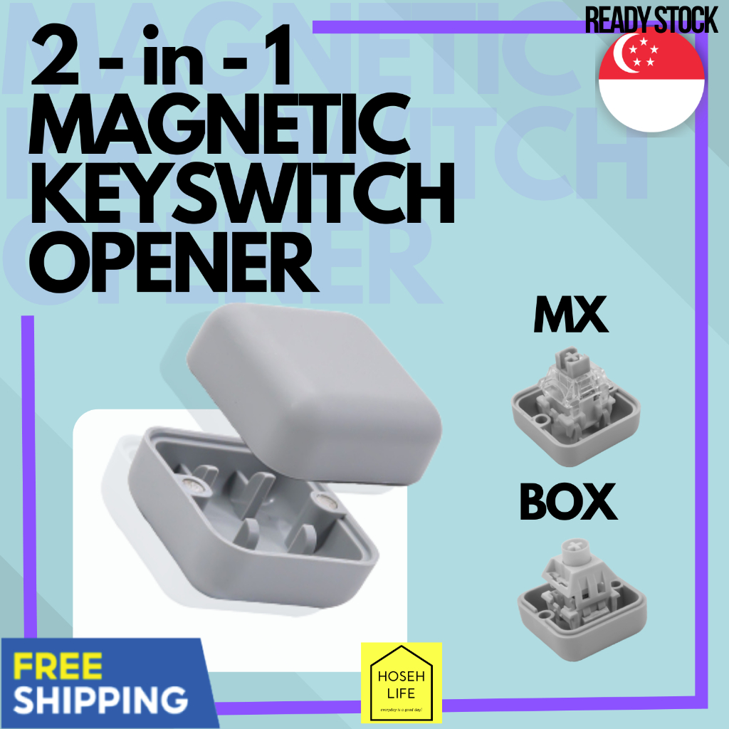 SG stock Magnetic Key Switch opener PBT TTC KTT customize lube key ...