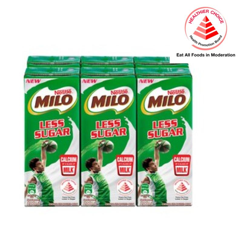 Milo Act-Go Less Sugar Uht (6x200ml) | Shopee Singapore