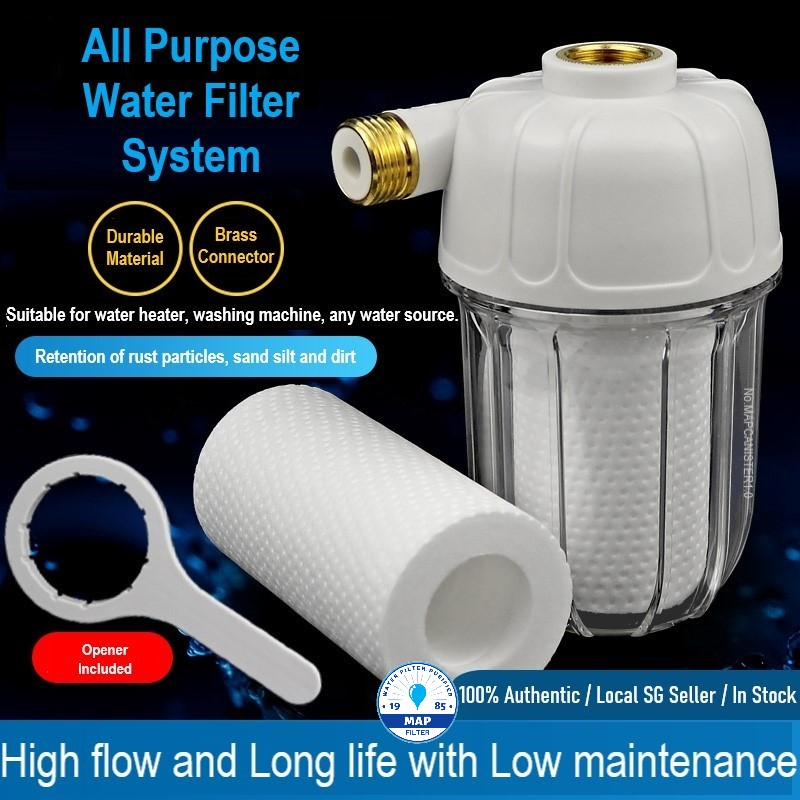🇯🇵🇸🇬 MAP Japan High Grade PP Water Filter System Tap Drinking Purifier ...
