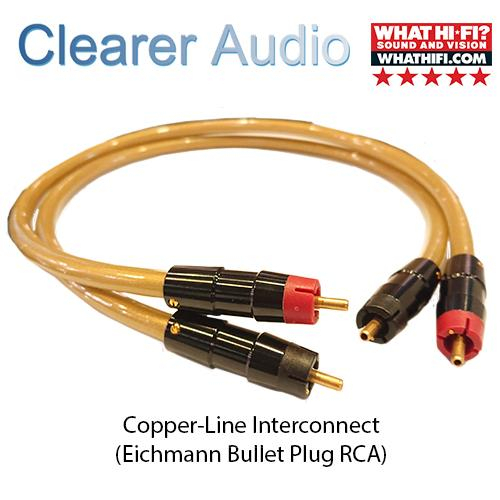 CLEARER AUDIO COPPER-LINE INTERCONNECT SPECIFICATION 1M ( Eichmann ...