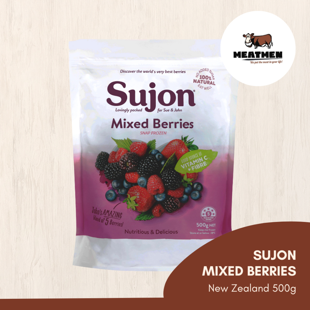 [FROZEN] SUJON NEW ZEALAND MIXED BERRIES (500G) | Shopee Singapore