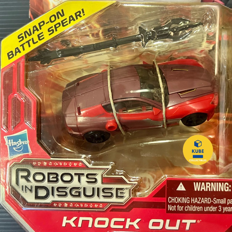 Transformers Prime RID Series 1 | Knock Out Car Robot Figure Deluxe ...