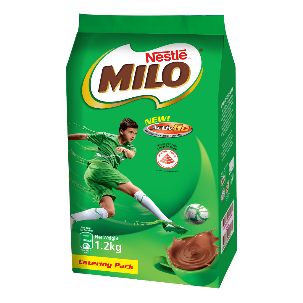 MILO ACTIV-GO POUCH HCS SG (REFILL PACK) (1.2KG) | Shopee Singapore