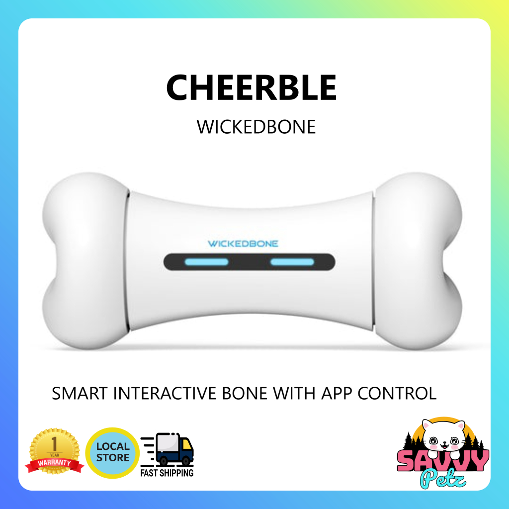 *SALE!* Wickedbone Smart Bone Interactive Dog Toy App Control Wicked ...