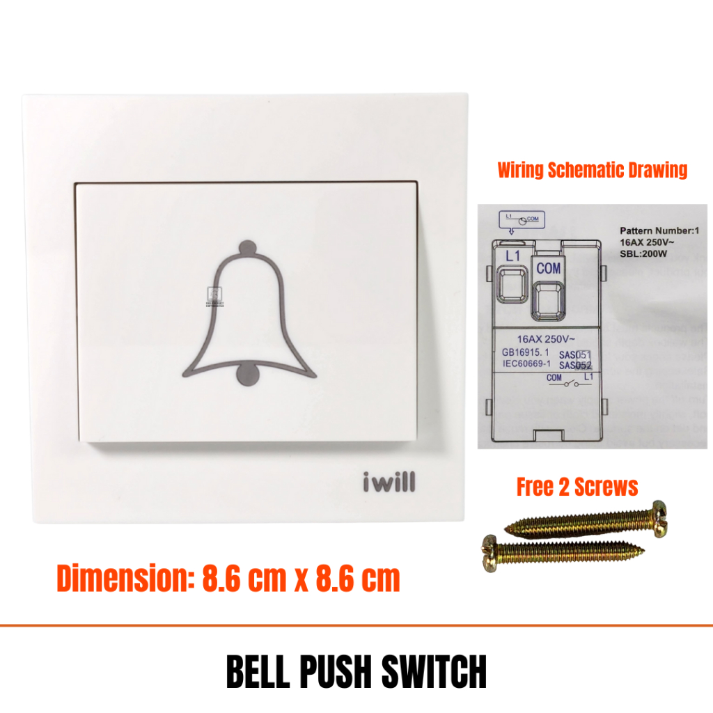 ONS Switch / Socket [Dimmer - USB Wall Socket - Push Switch - Socket with Mounting Box ...
