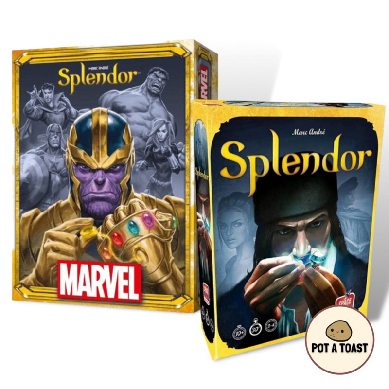 SPLENDOR Board Game | Marvel Version | Shopee Singapore