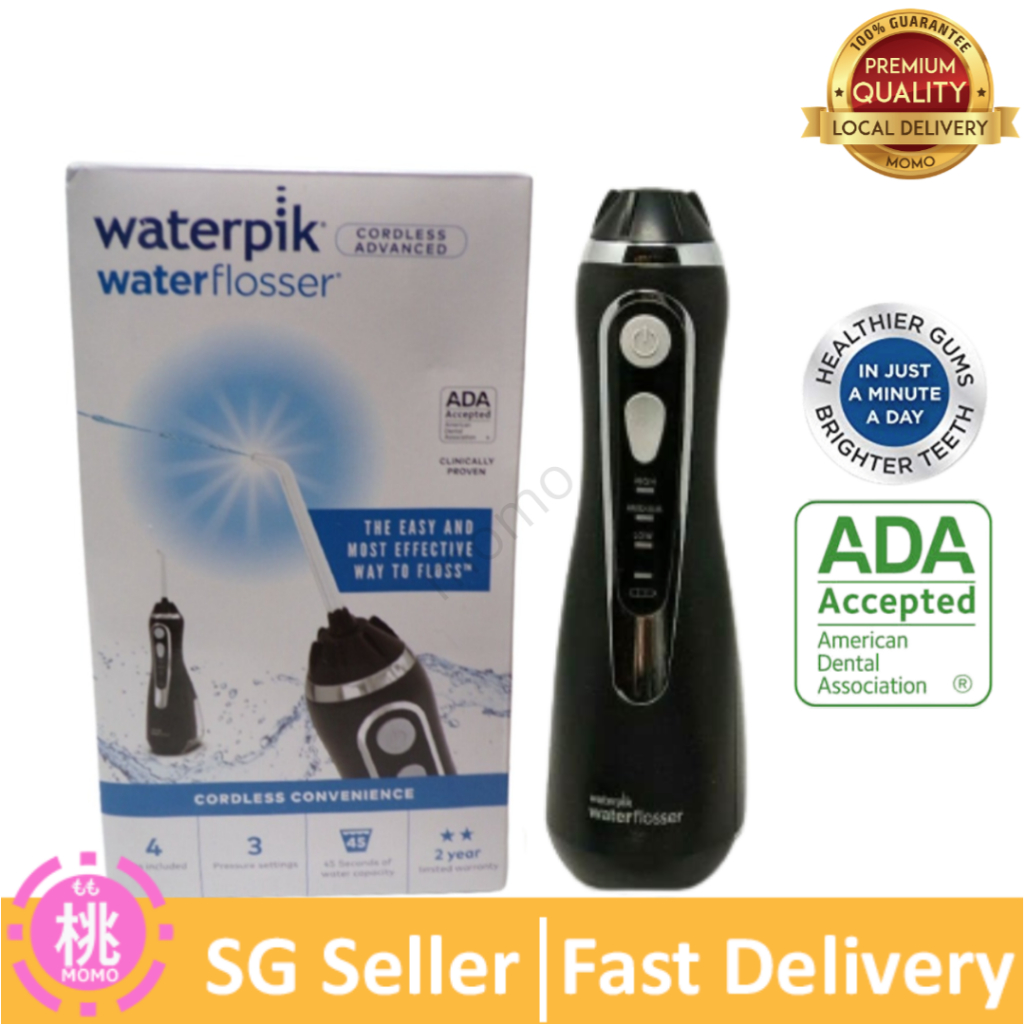 Waterpik Cordless Advanced Water Flosser / 3 Pressure Settings | Shopee ...