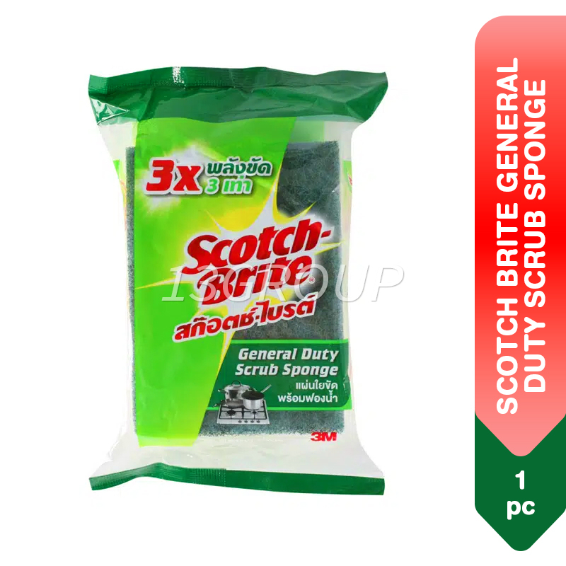 3M Scotch Brite General Duty Scrub Sponge (TH), 1s | Shopee Singapore