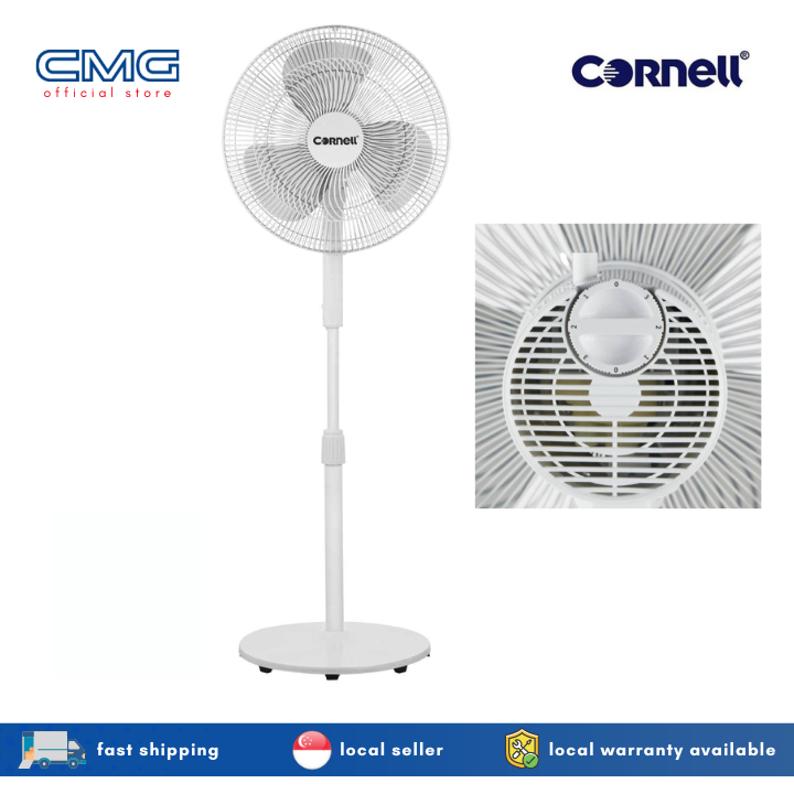 Cornell 16" Stand Fan CFN-S163WH | Shopee Singapore