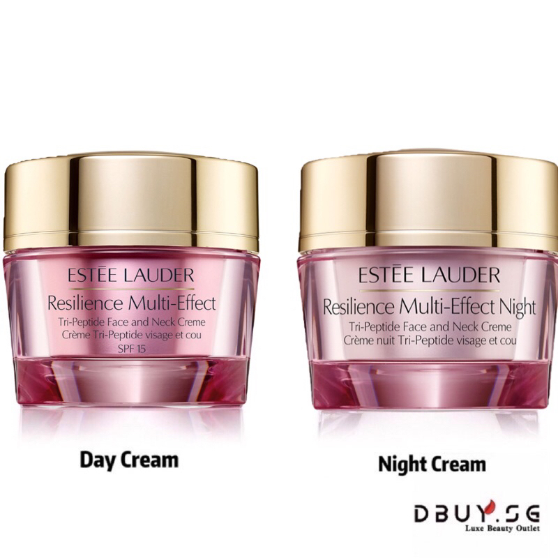 ESTEE LAUDER | 💯 Authentic Resilience Multi Effect Anti-wrinkle Day Cream/Night Cream 50ml ...