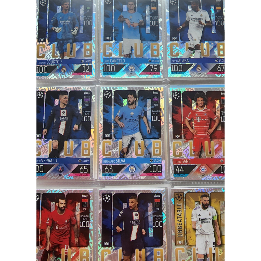 100 Club!!! Topps Match Attax 22/23 | Shopee Singapore
