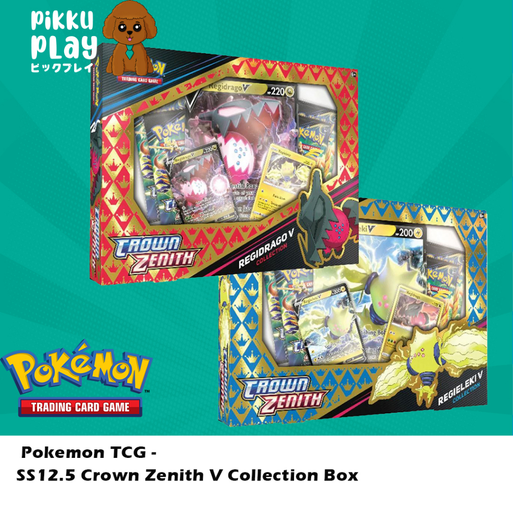 Pokemon TCG SS12.5 Crown Zenith V Collection Box | Shopee Singapore
