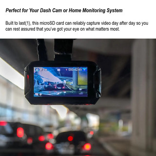 SanDisk High Endurance MicroSD card with Adapter for Dashcam & CCTV, IP ...