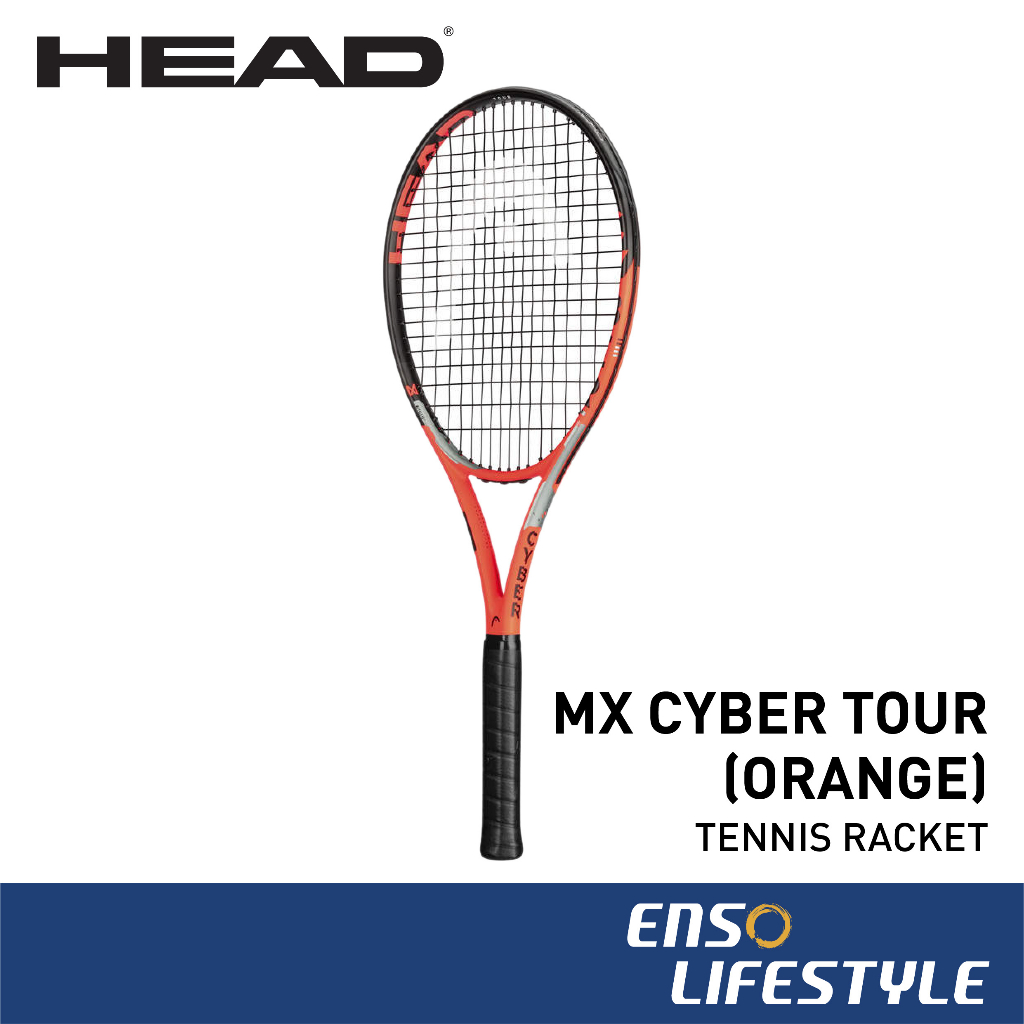 HEAD Tennis Racket MX Cyber Tour (Orange) [SC20] (Strung) [Enso ...