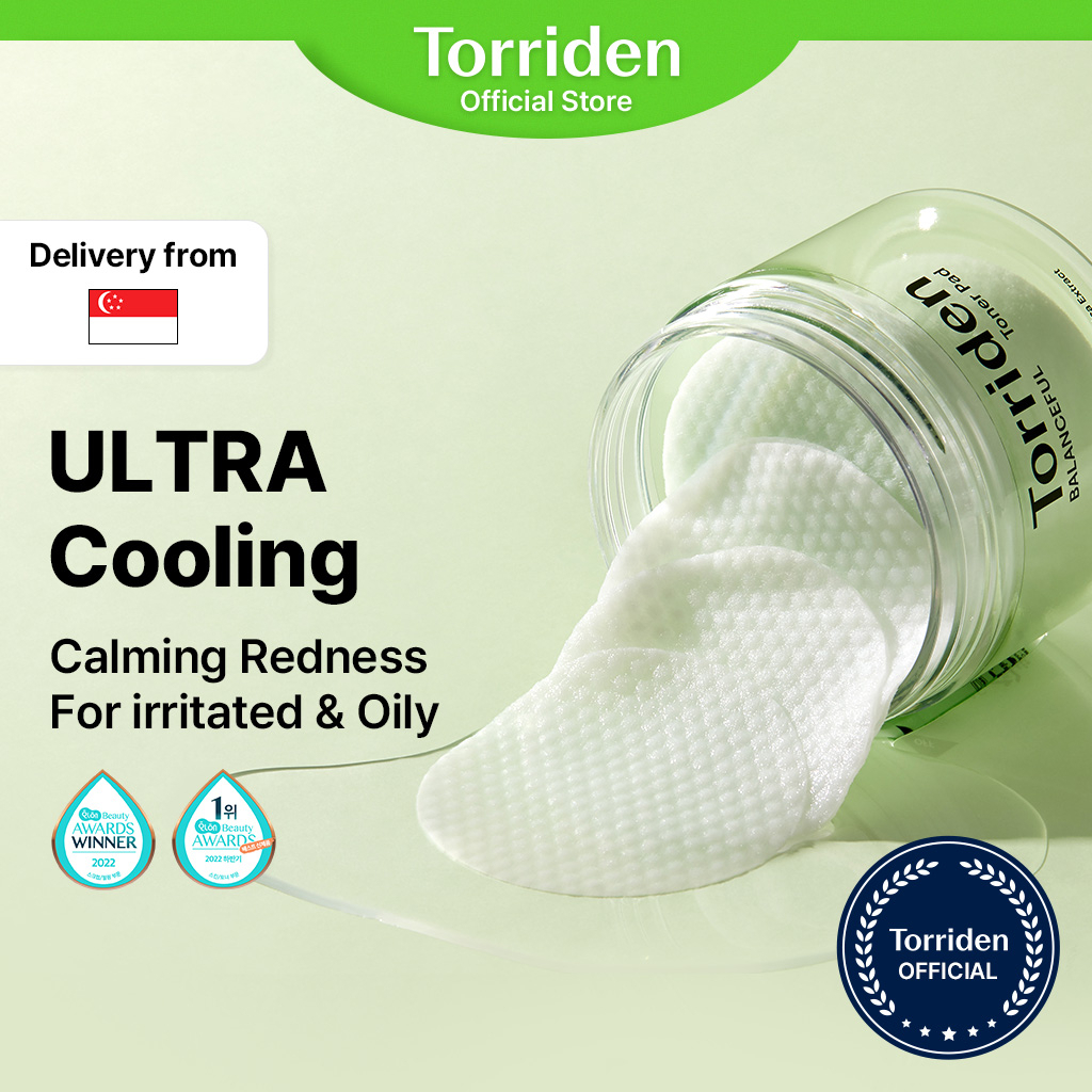 [Torriden Official] BALANCEFUL Cica Daily Toner Pad for Cooling ...