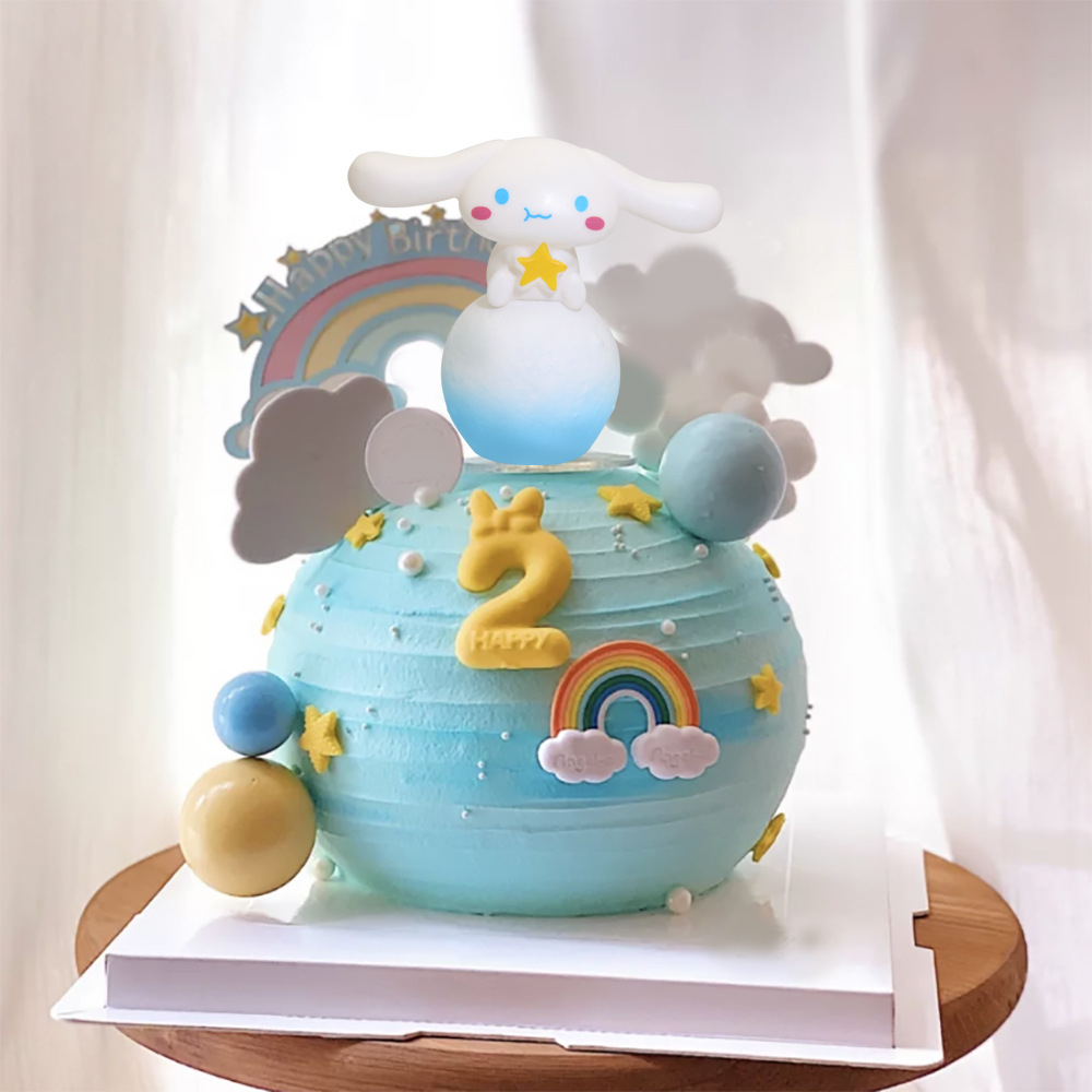 Cinnamoroll Cute Design Figurines / Cake Toppers | Shopee Singapore