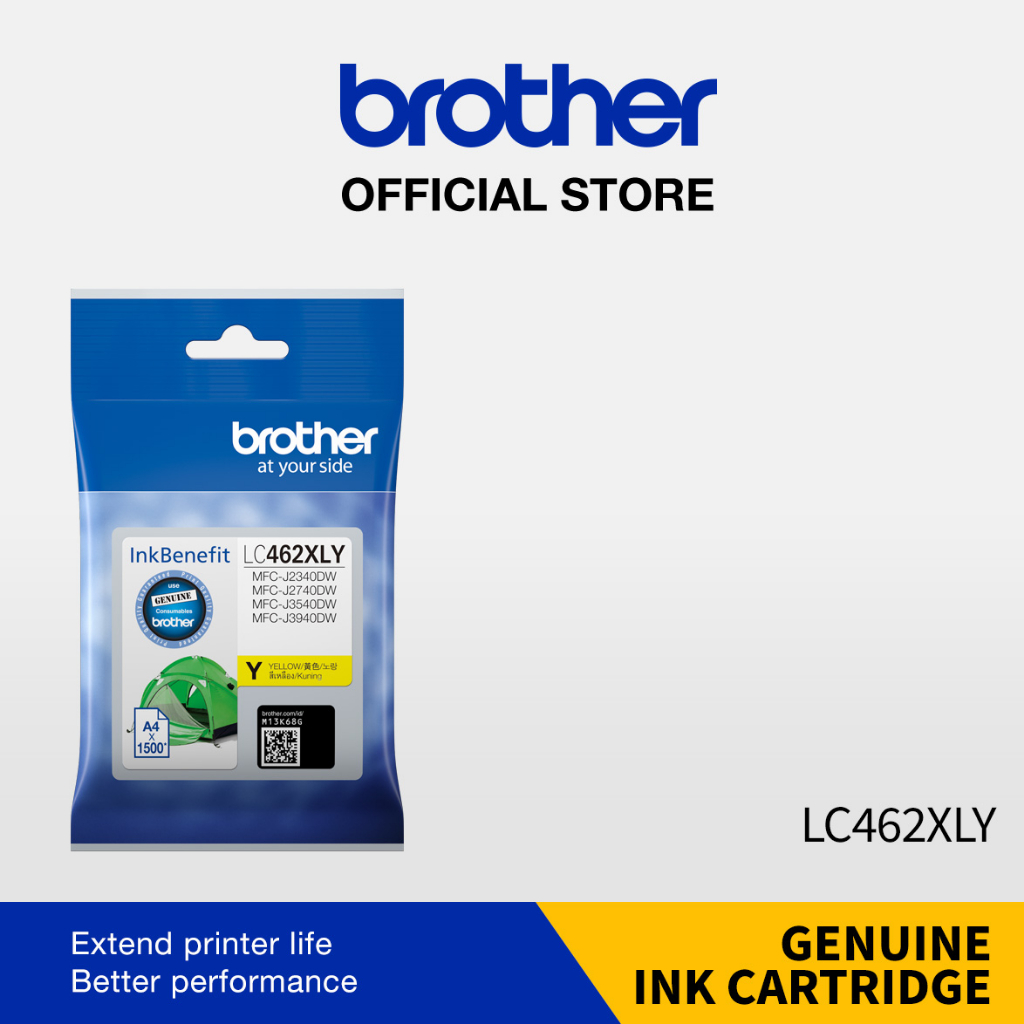 Brother LC462 Cyan / Magenta / Yellow / Black Original Ink Cartridge ...