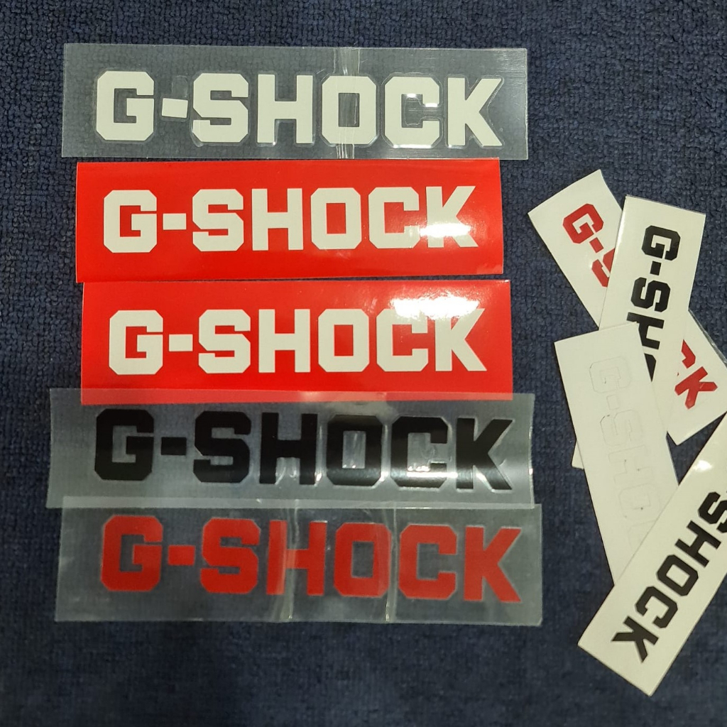 G-SHOCK Original Sticker Decal | Shopee Singapore
