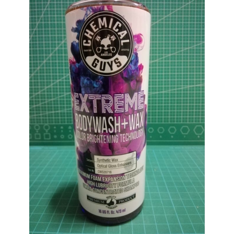 Chemical Guys CWS20716 Extreme Body Wash Soap + Wax - 16oz | Shopee ...