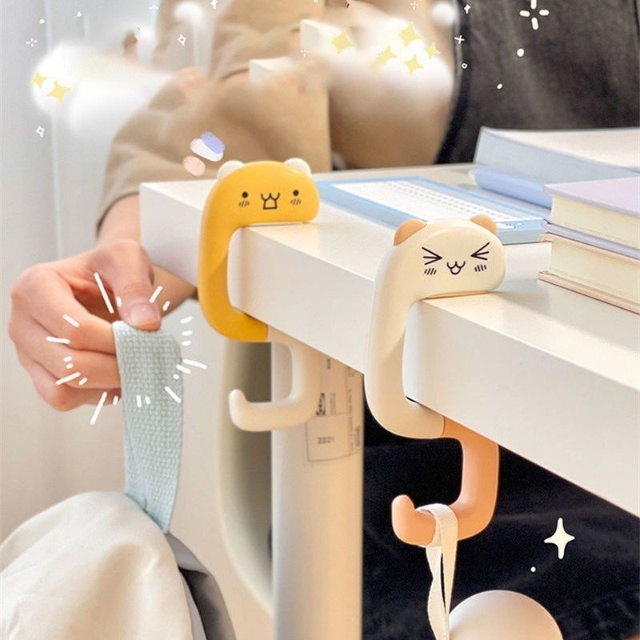 Cartoon Cute Portable Removable Multi-functional Storage Bag Hook For ...
