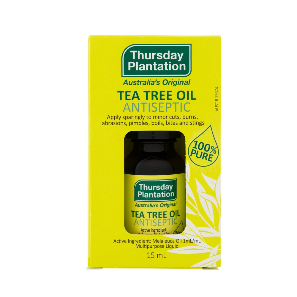 THURSDAY PLANTATION AUSTRALIA'S ORIGINAL TEA TREE OIL 15 ML | Shopee ...