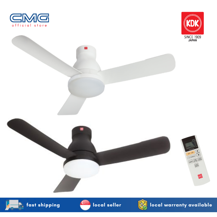 *Installation Available* KDK 48" Ceiling Fan With LED Light, DC Motor ...