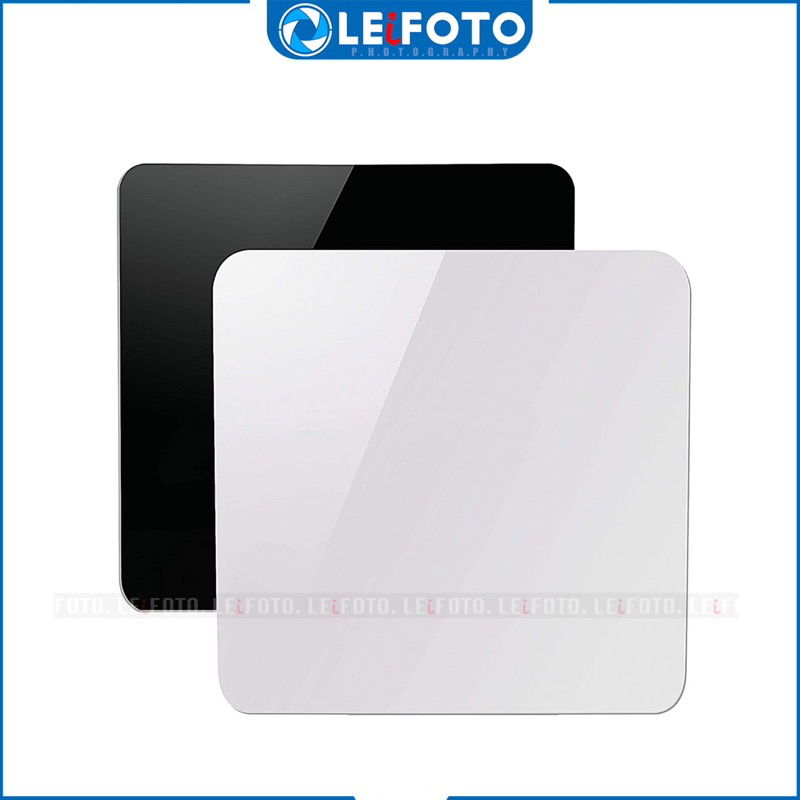 Acrylic White & Black Reflective Display Table Riser Backdrops for ...