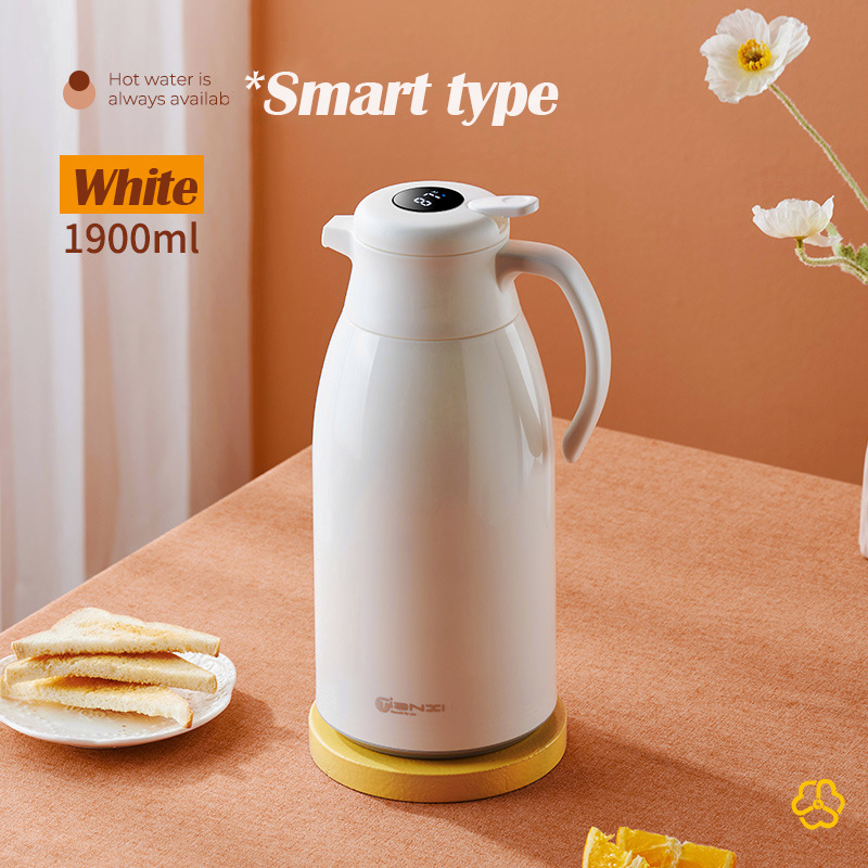 【SG】1L 1.9L Thermal Jug Vacuum Double Walled Thermos Flask | Shopee ...