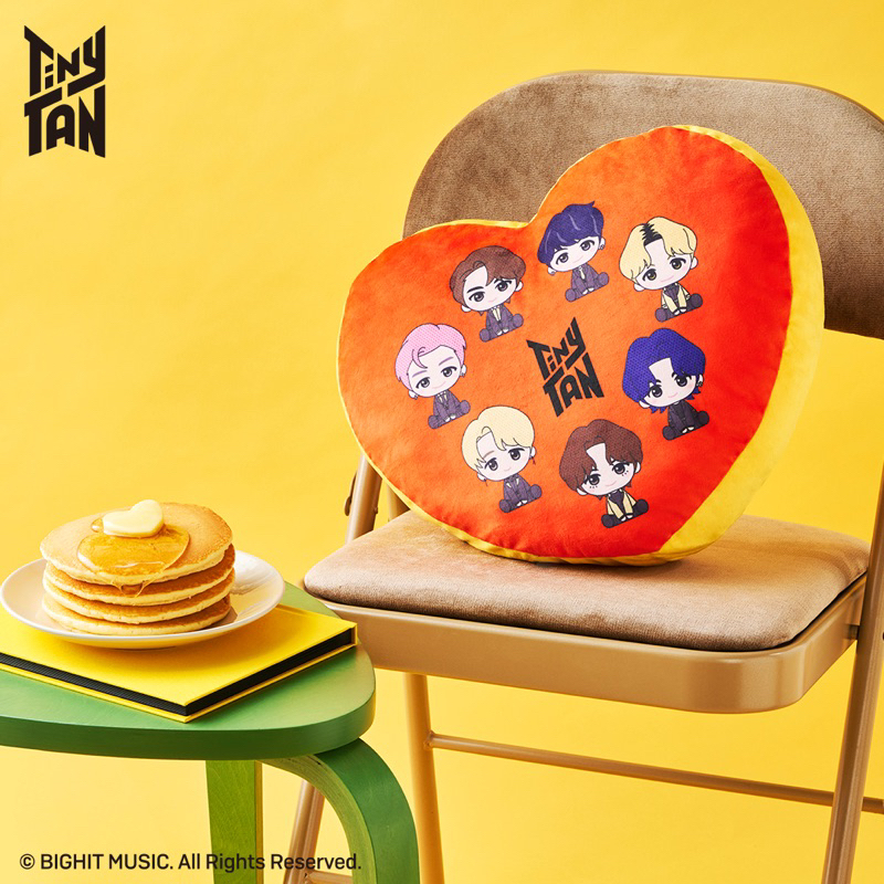 【Authentic 🇯🇵】ICHIBAN KUJI : BTS TinyTAN Butter Heart Shaped BIG ...