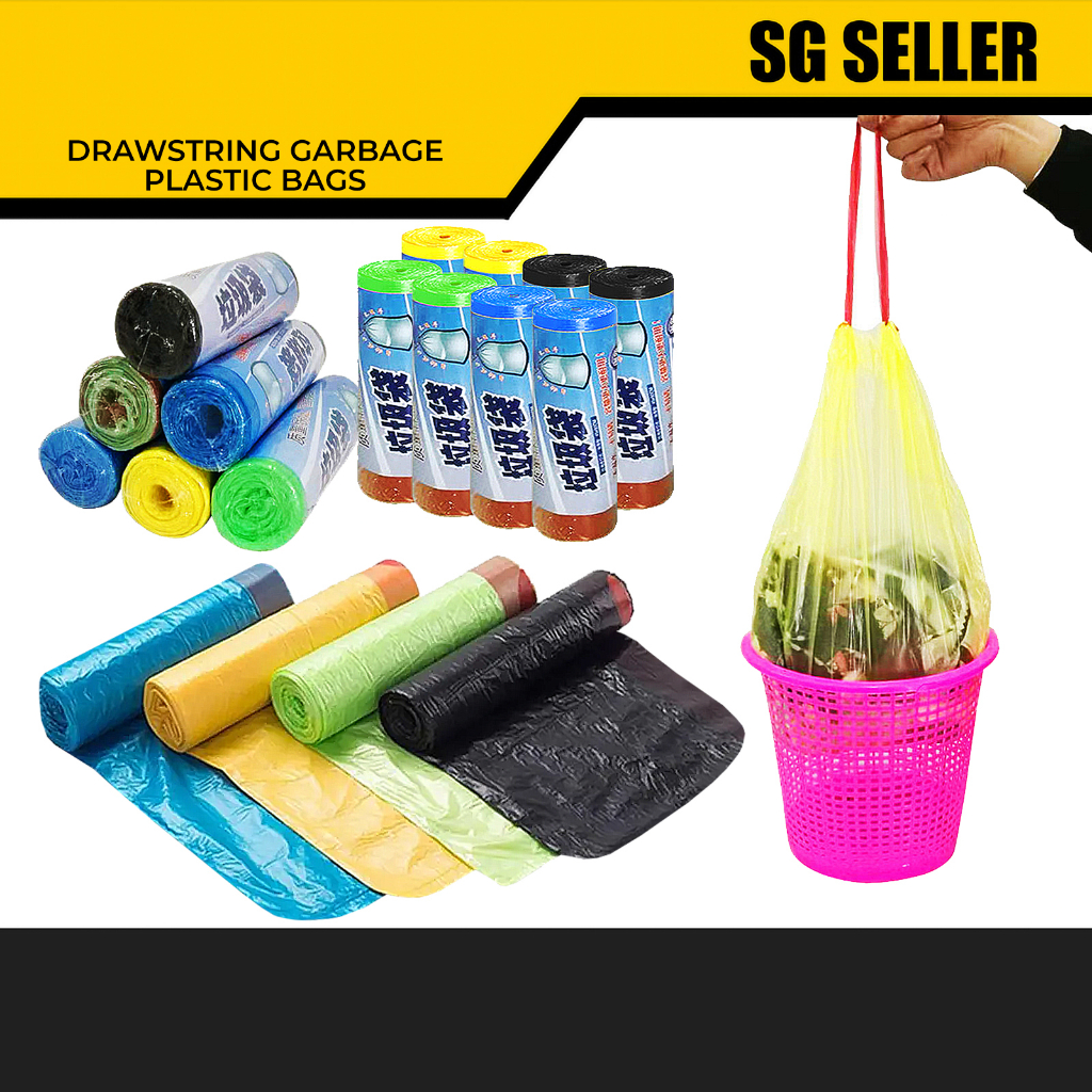 14 pieces 45 * 50cm Disposable trash bag for Home Office Kitchen ...
