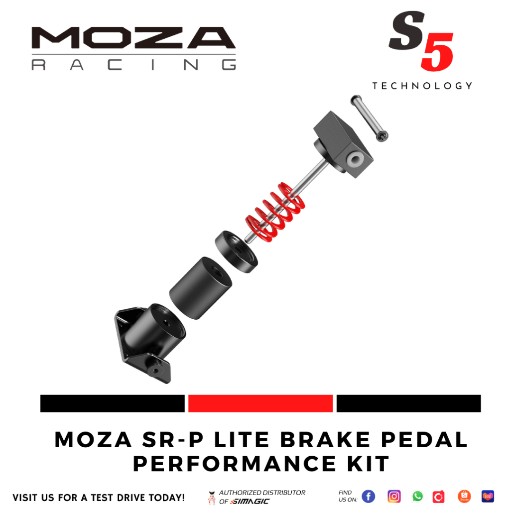 MOZA SR-P Lite Brake Pedal Performance Kit / sim racing / eracing ...