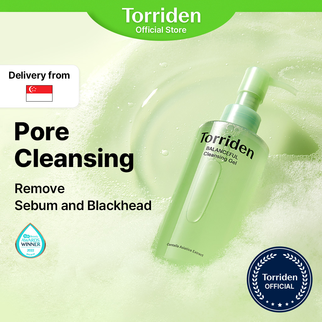[Torriden Official] BALANCEFUL Cica Cleansing Gel for Sebum & Pore ...