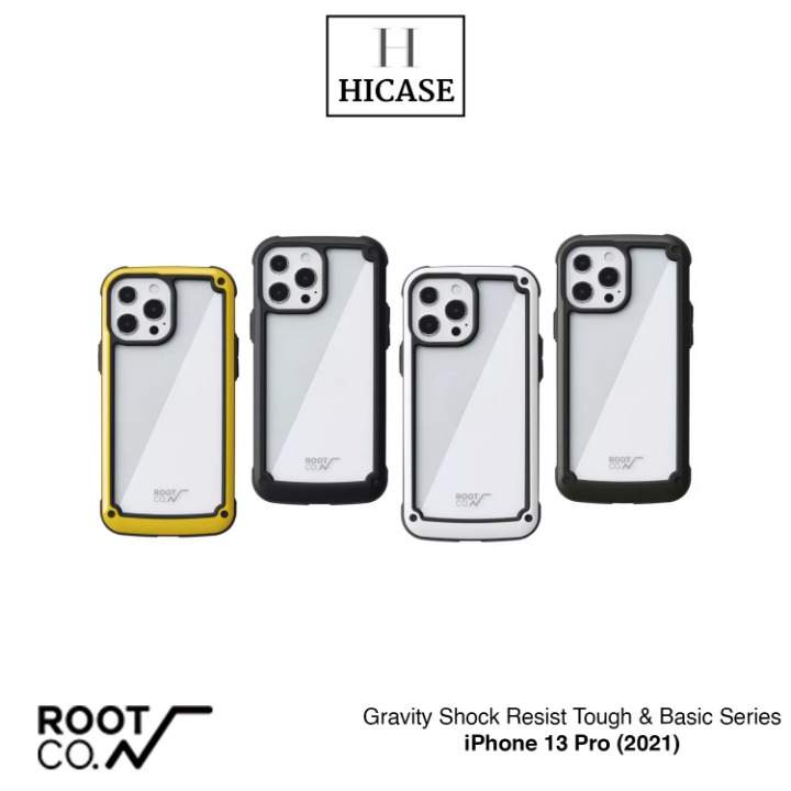 ROOT CO. Gravity Shock Resist Tough & Basic Case for iPhone 13 Pro ...