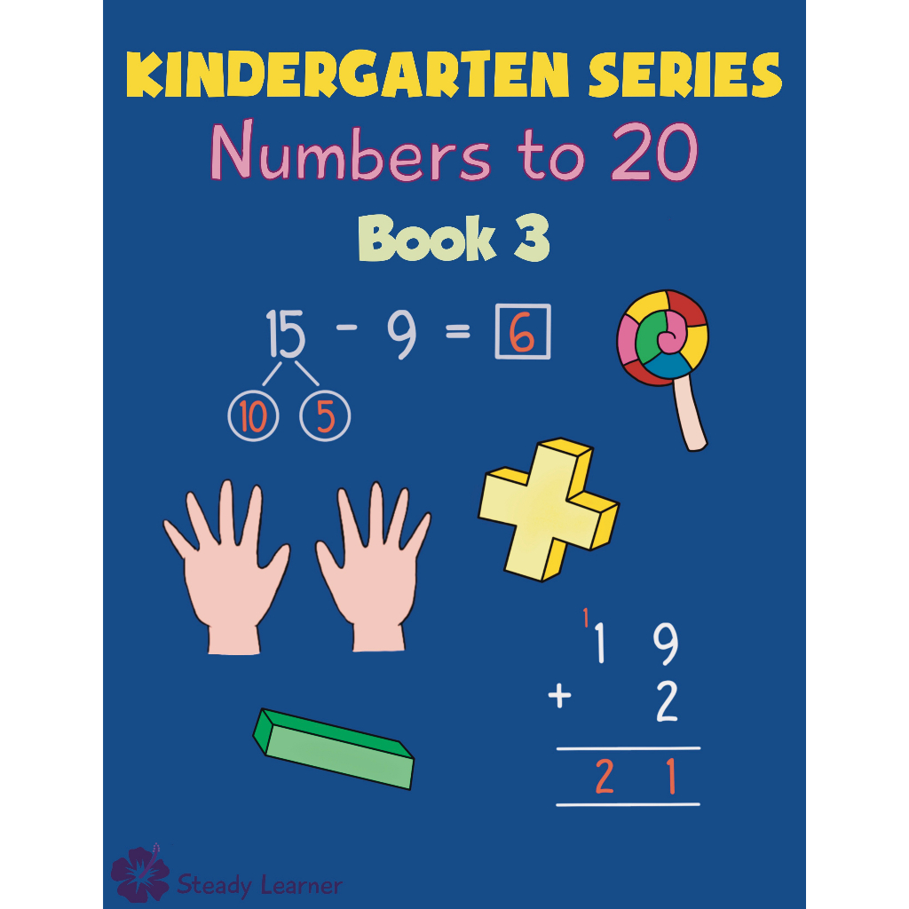 Kindergarten Math Workbook for Numbers to 20 Practices using the Make ...
