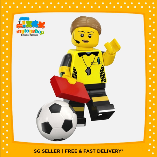 LEGO 71037 Football Referee Minifigure | Shopee Singapore