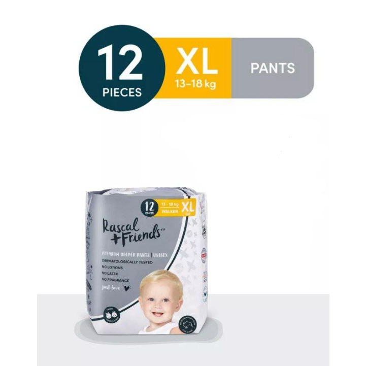 Rascal+Friends, XL Pants Diapers - TRIAL PACK, Rascal + Friends, Rascal ...