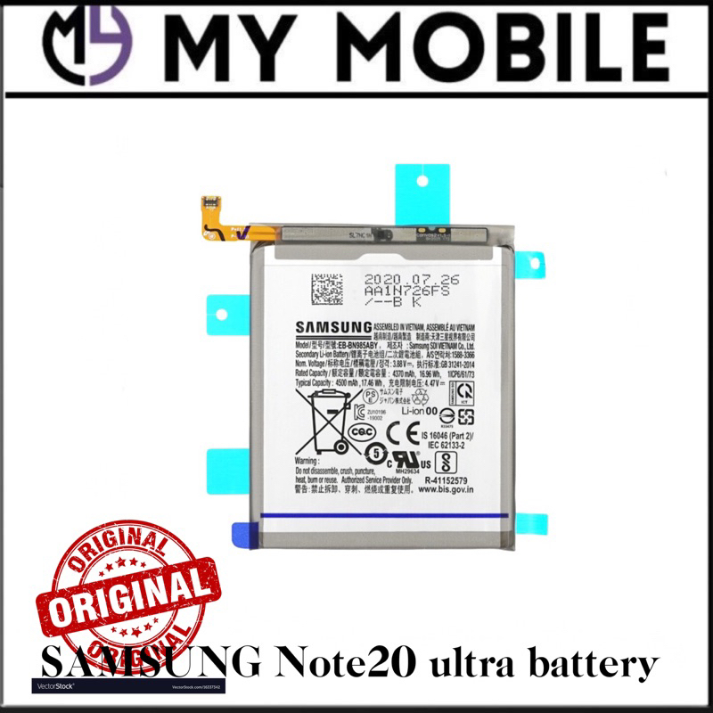 Samsung original note20 ultra battery [sg seller] | Shopee Singapore