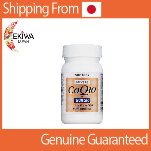 Suntory 輔酶Q10+芝麻素 Coenzyme Q10 + Sesamin 90粒/約30天 | Shopee Singapore