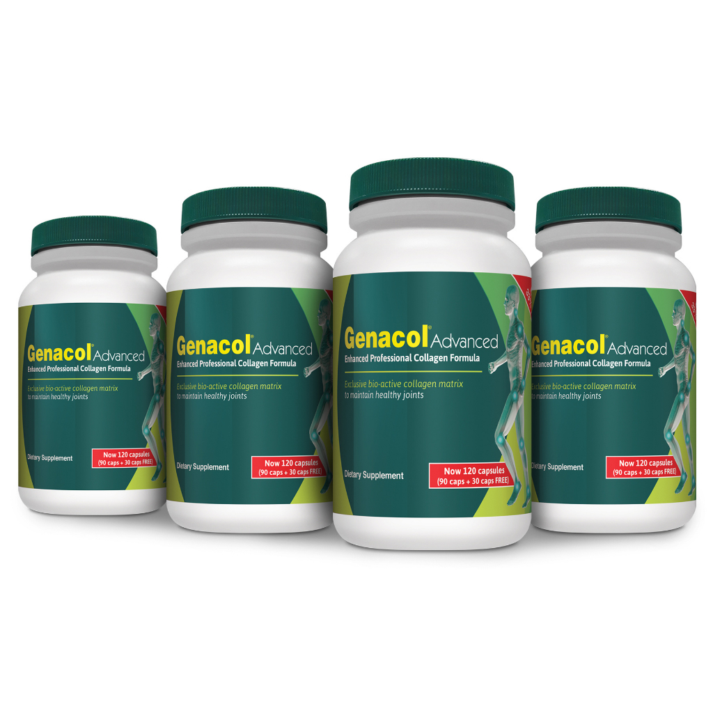 Genacol Advanced 120 caps (x 4 bot) - Maintains Body Supply of ...
