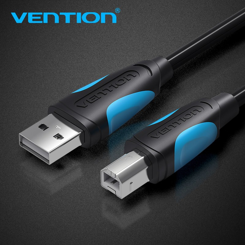 Vention USB Print Cable 2.0 Type A Male To B Male Sync Data Scanner ...