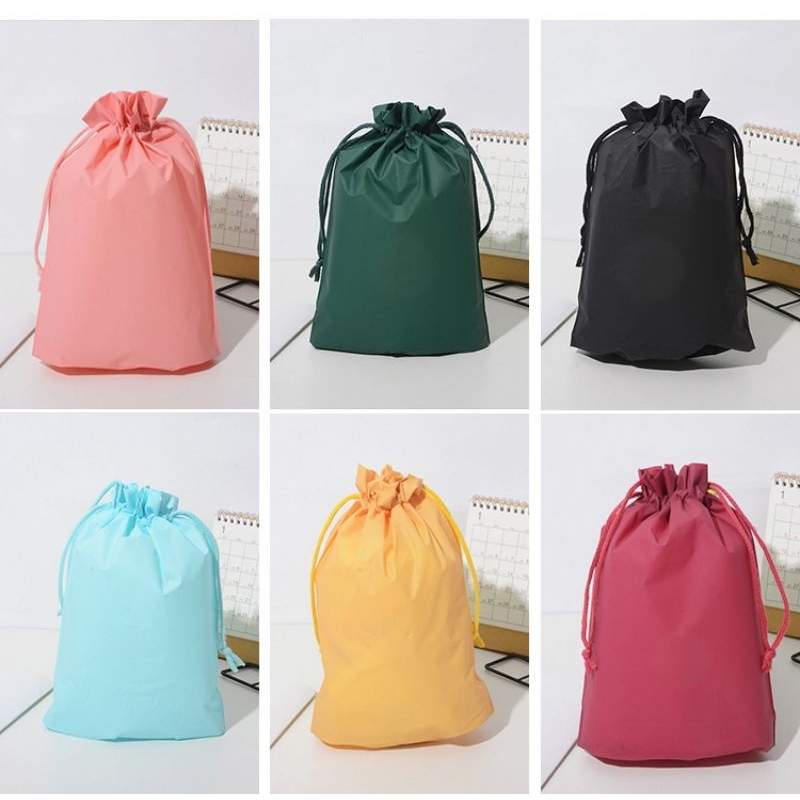 SG Stock l PE Material Drawstring Storage Bag l Goodie Bag l Waterproof ...